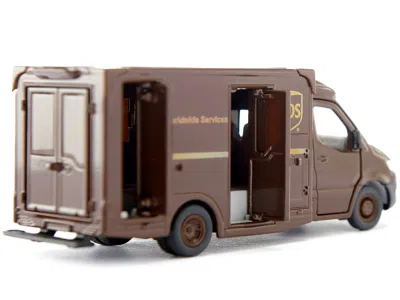 Siku Mercedes-benz Sprinter Van Brown "ups Worldwide Services" 1/50 ...