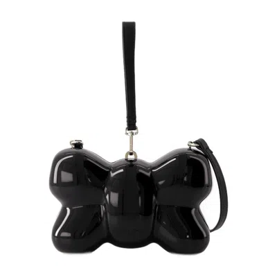 Simone Rocha Bow Bag Crossbody In Black | ModeSens