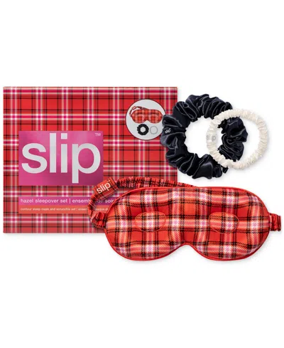 Slip 3-pc. Pure Silk Beauty Sleepover Set In Hazel | ModeSens