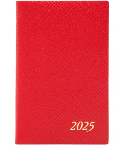 Smythson 2025 Panama Weekly Diary In Red | ModeSens