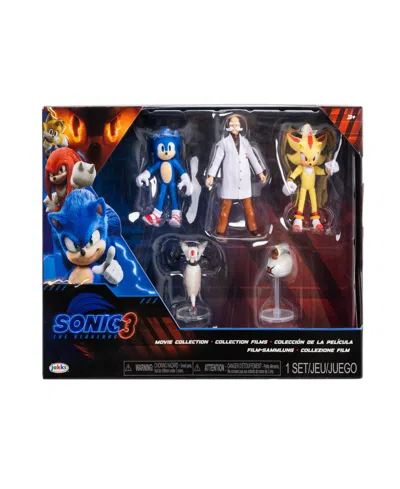 Sonic Kids' The Hedgehog 3 Movie Collection Figures In Multicolor ...