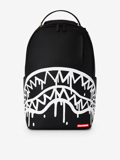 Sprayground Kids Drip Shark Central Backpack In Black | ModeSens
