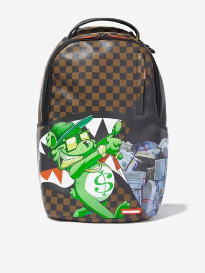 Sprayground Kids Money Bear Reveal Backpack In Brown | ModeSens