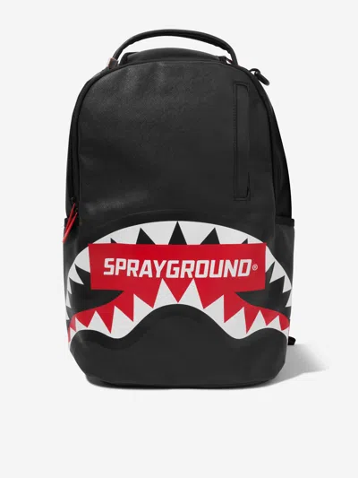 Sprayground Kids Shark Central Sg Logo Backpack In Black | ModeSens