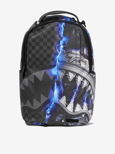 Sprayground Kids Sharkinator 3 Backpack In Black | ModeSens
