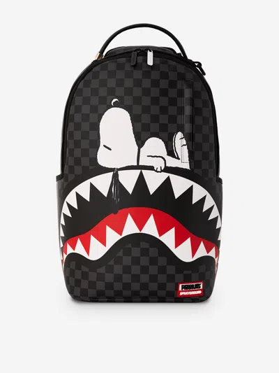 Sprayground Kids Snoopy Chilling Backpack In Black | ModeSens