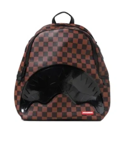 Sprayground Logo Backpack In Black | ModeSens
