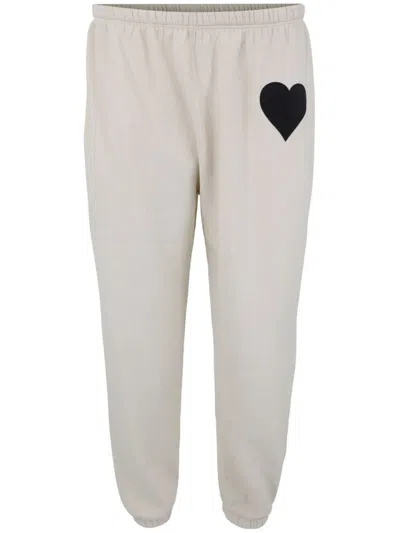 Sprwmn Heart Sweatpants In White | ModeSens