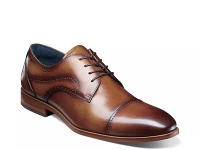 Stacy Adams Bryant Cap Toe Oxford In Brown | ModeSens