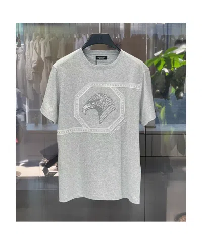 Stefano Ricci Logo Pattern T-shirt In Gray | ModeSens