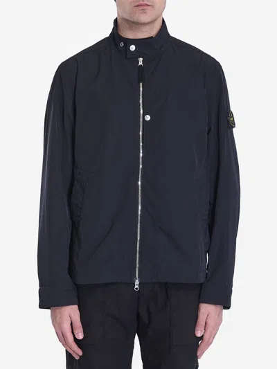 Stone Island Micro Twill Jacket In Black | ModeSens