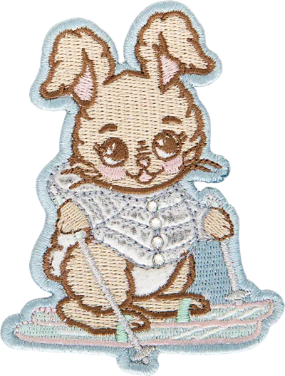 Stoney Clover Lane Ski Bunny Patch In Multi | ModeSens
