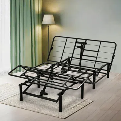 Streamdale Furniture Streamdale Adjustable Queen Bed Base Head/foot ...