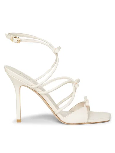 Stuart Weitzman Women's Tully 100 Strappy Bow High Heel Sandals In ...