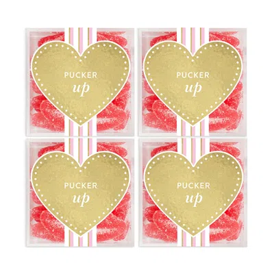 Sugarfina Pucker Up Sugar Lips 4 Piece Candy Set In Multi | ModeSens