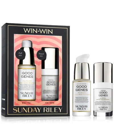 Sunday Riley 2-pc. Win-win Good Genes Skincare Set In No Color | ModeSens