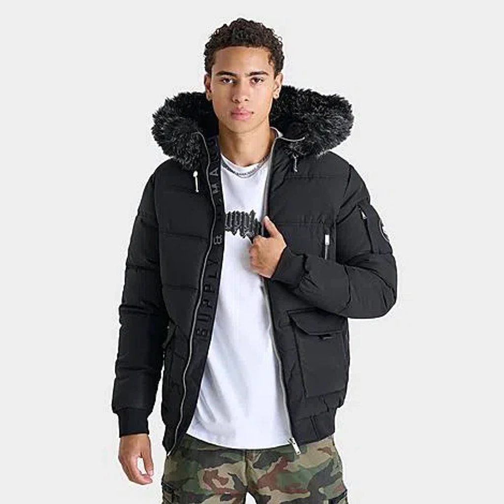 Supply And Demand Men's Moretay Longline Parka Jacket In Black | ModeSens