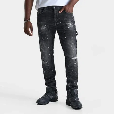 Supply And Demand Men's Slim Carpenter Denim Jeans In Black Wash | ModeSens