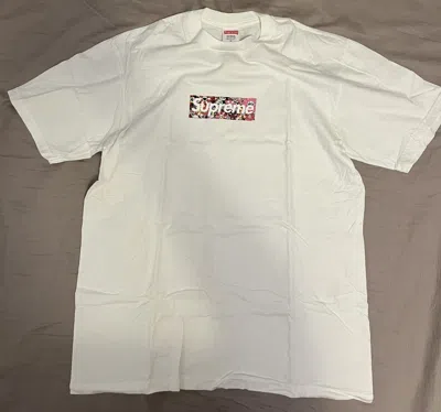 Pre-owned Supreme X Takashi Murakami Supreme Murakami Box Logo In White ...
