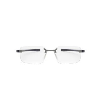 Tag Heuer Rimless Rectangle-frame Glasses In Silver | ModeSens