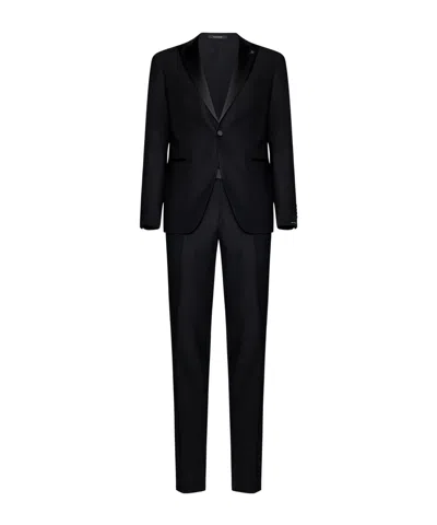 Tagliatore Napoli Smoking Suit In Black | ModeSens