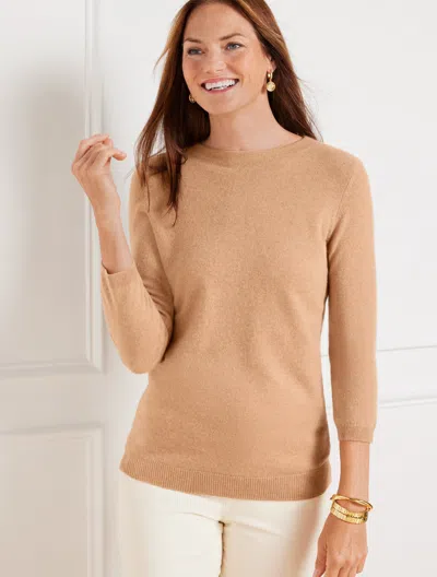 Talbots Audrey Cashmere Sweater - Toasted Coconut - 3x | ModeSens