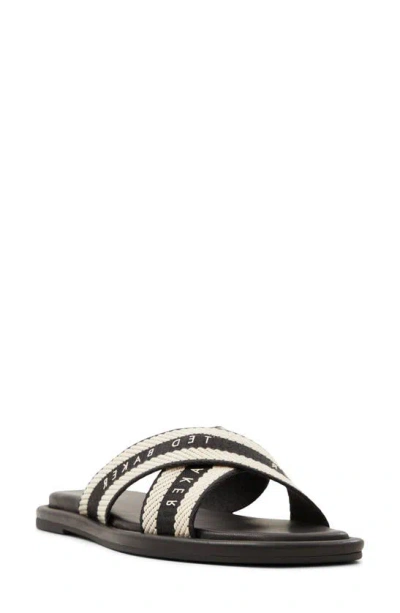 Ted Baker Women's Ashika Slip On Crisscross Slide Sandals In Black ...