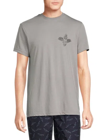 Ted Baker Men's Logo Tee In Grey | ModeSens