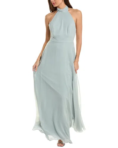 The Dessy Group After Six Halter Gown In Green | ModeSens