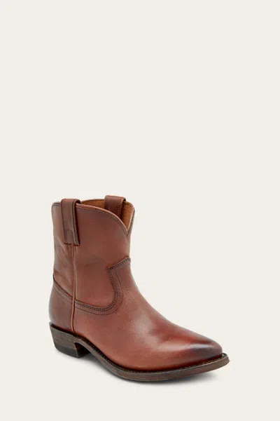 The Frye Company Frye Billy Short Booties In Cognac | ModeSens