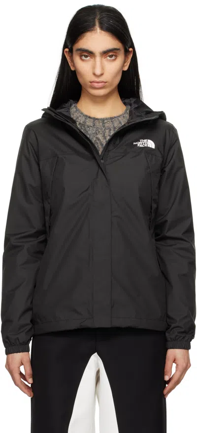 The North Face Black Antora Rain Jacket In Jk3 Tnf Black | ModeSens