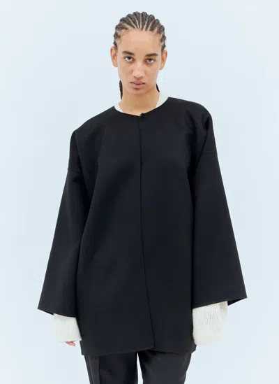 The Row Raj Cashmere Jacket In Black | ModeSens