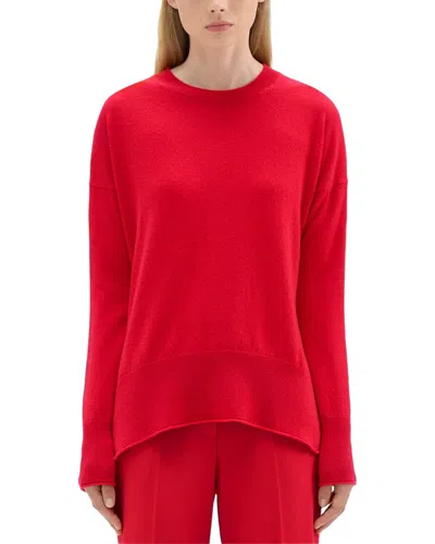Theory Cashmere Karenia Sweater In Red | ModeSens