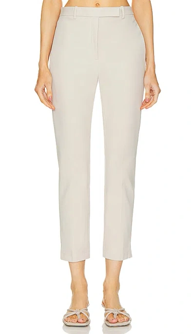 Theory High Waisted Taper Pant In 新颖沙色 | ModeSens