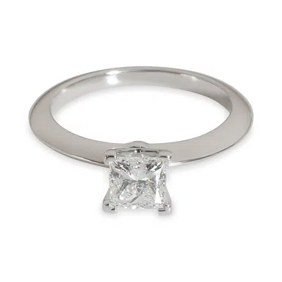 Tiffany & Co Tiffany Solitaire Engagement Ring In Platinum F Vs1 0.57 ...