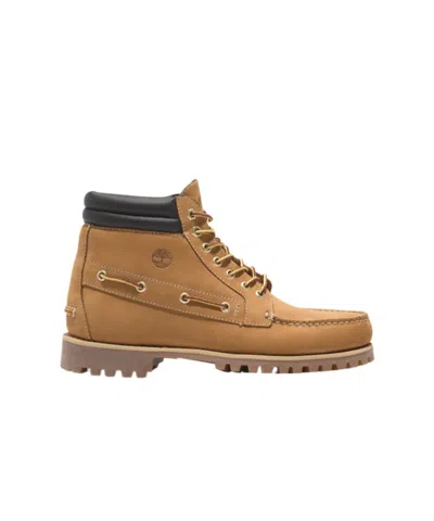 Timberland Lacing Short Boots In Brown | ModeSens