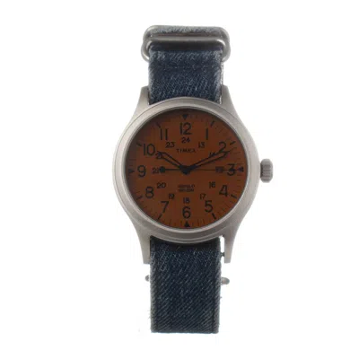 Timex Blue Textile Watch | ModeSens