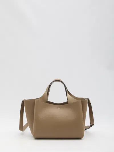 Tod's Mini Leather Bag In Beige | ModeSens