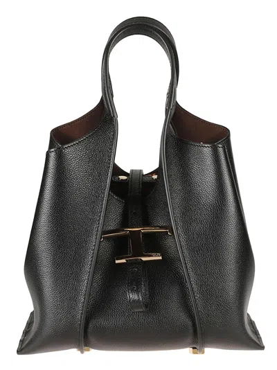 Tod's Mini Tbs Shopping Bag In Nero | ModeSens