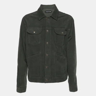 Tom Ford Green Corduroy Jacket | ModeSens