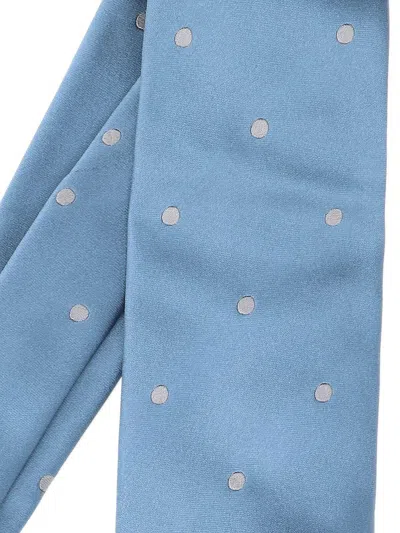 Tom Ford Polka Dot Tie In Light Blue | ModeSens