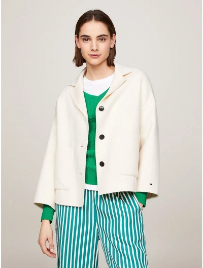 Tommy Hilfiger Wool Blend Blazer Jacket In Calico | ModeSens