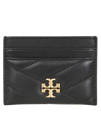 Tory Burch Kira Chevron Card Case In Black | ModeSens