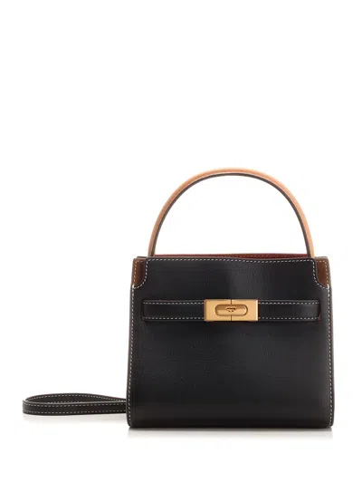 Tory Burch Lee Radziwill Double Bag In Black | ModeSens