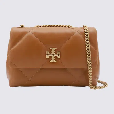 Tory Burch Tan Leather Shoulder Bag In Brown | ModeSens