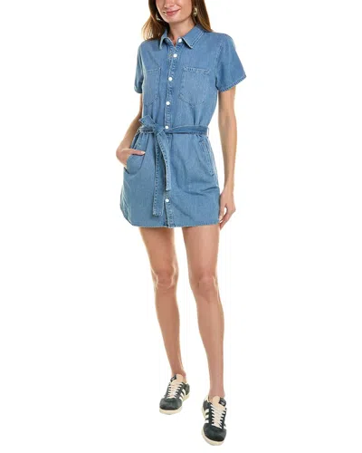 Triarchy Ms. Sloan Denim Mini Dress In Blue | ModeSens