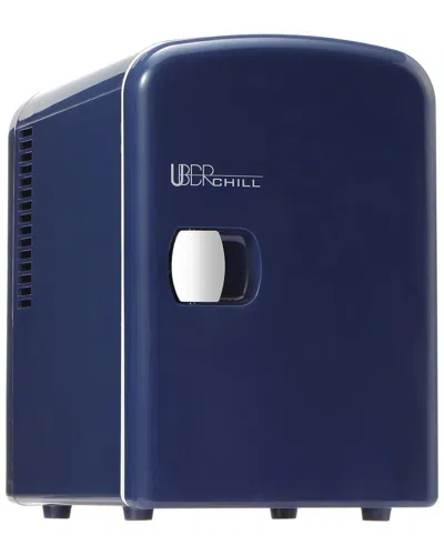 Uber Appliance Chill 6 Can Mini Fridge In Blue | ModeSens