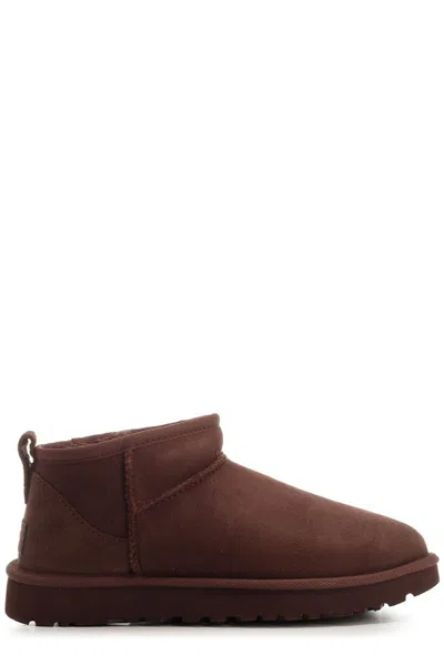 Ugg Classic Ultra Mini Boots In Burnt Cedar | ModeSens