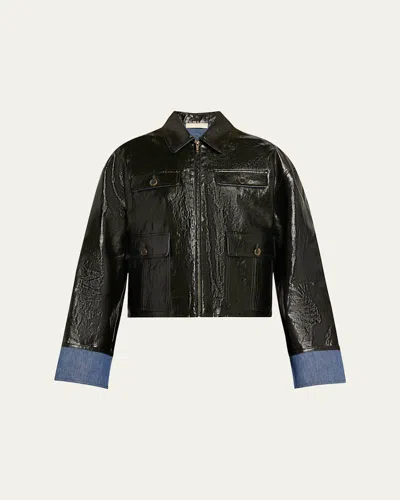 Ulla Johnson The Painter Jacket In Cypress | ModeSens