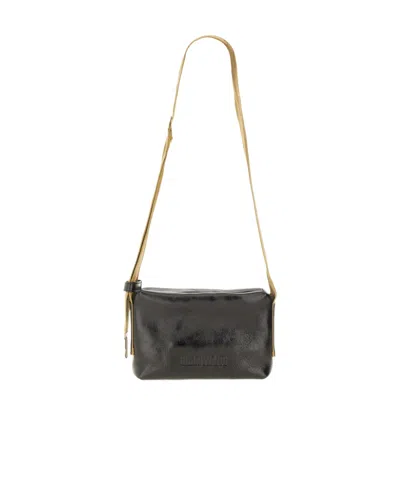 Uma Wang Square Shoulder Bag In Black | ModeSens